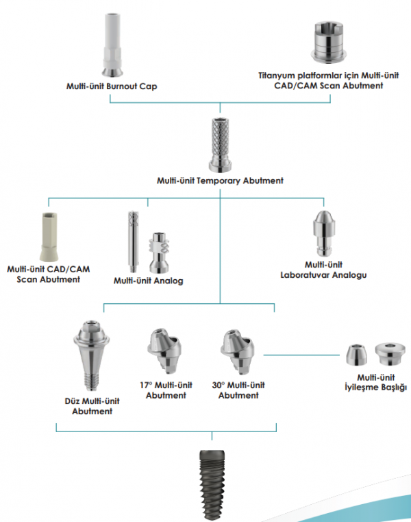 Multi Abutment – NG İmplant